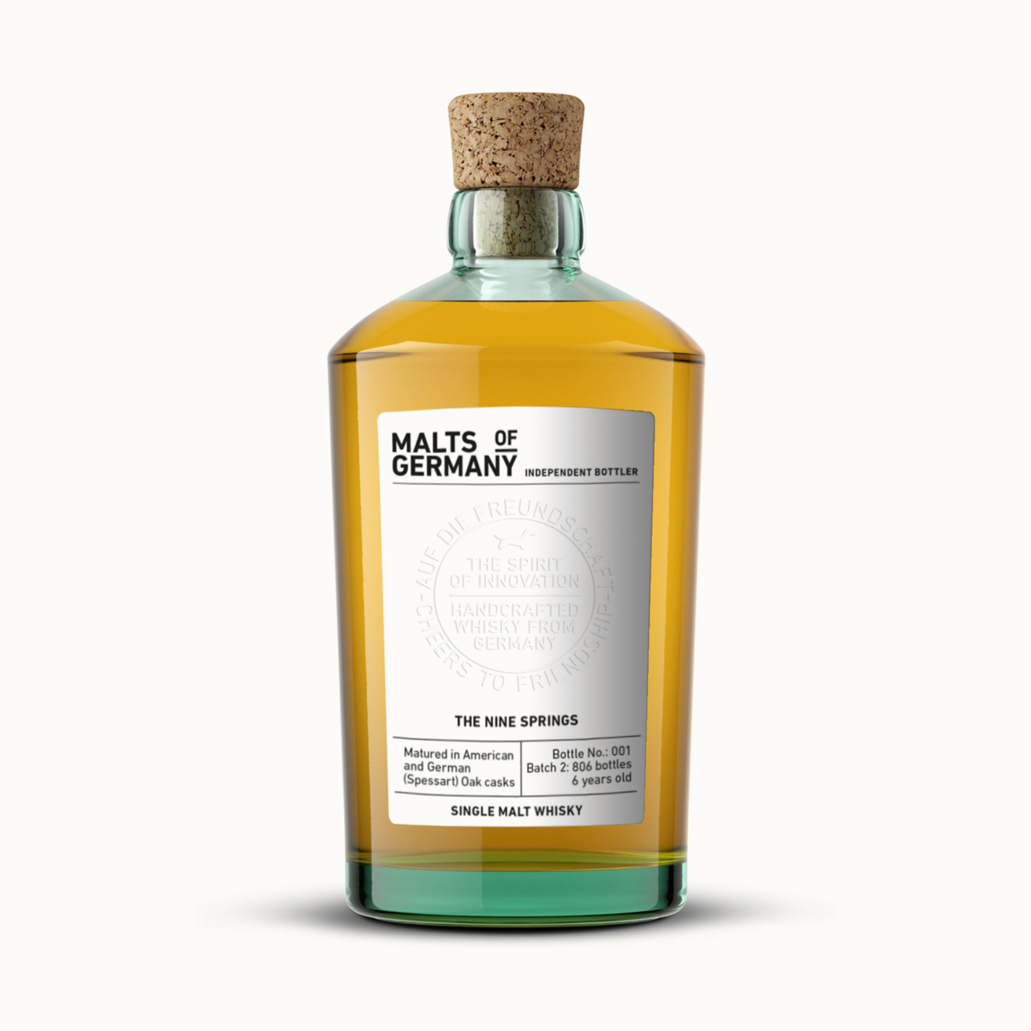 Batch No. 2 THE NINE SPRINGS - Single Malt Whisky - Malts of Germany ...