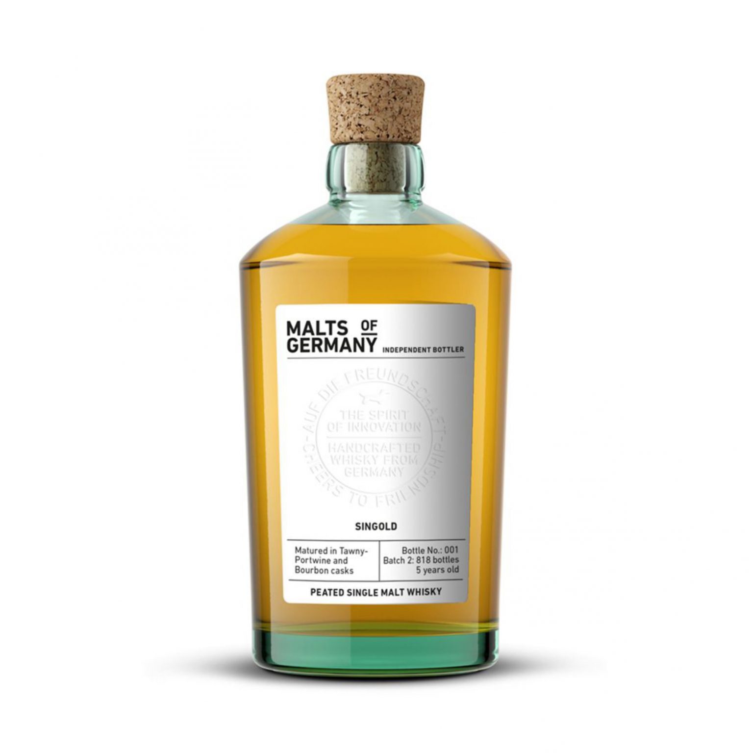 Batch No. 2 SINGOLD – Single Malt Whisky – Malts of Germany - Number Nine
